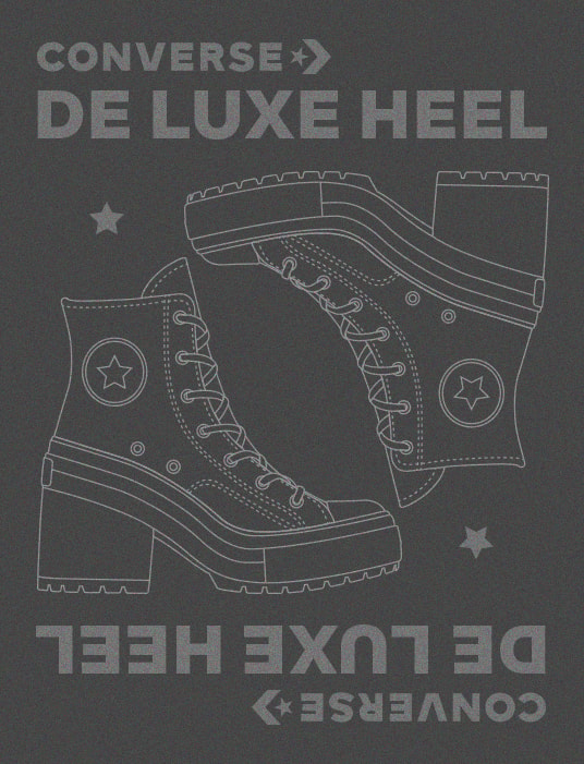 Converse De Luxe Heel Tênis All Star de Salto Chuck 70