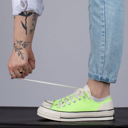 Tênis All Star Converse Verde Loja Virus 41