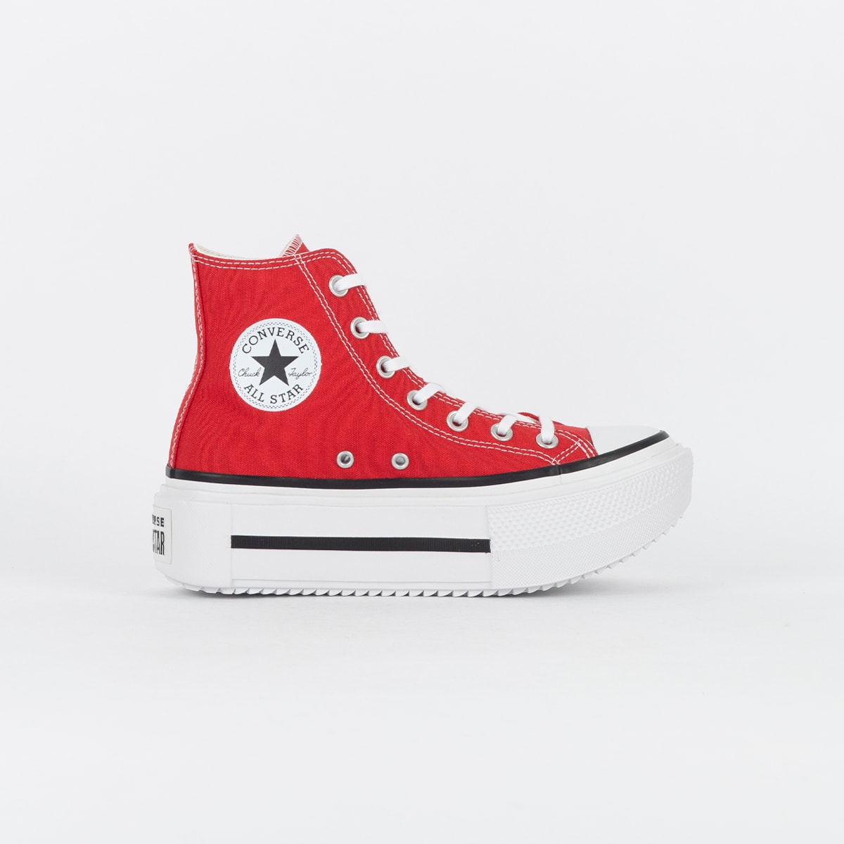 Tênis Converse Chuck Taylor All Star Lift Double Stack Platform Red ...