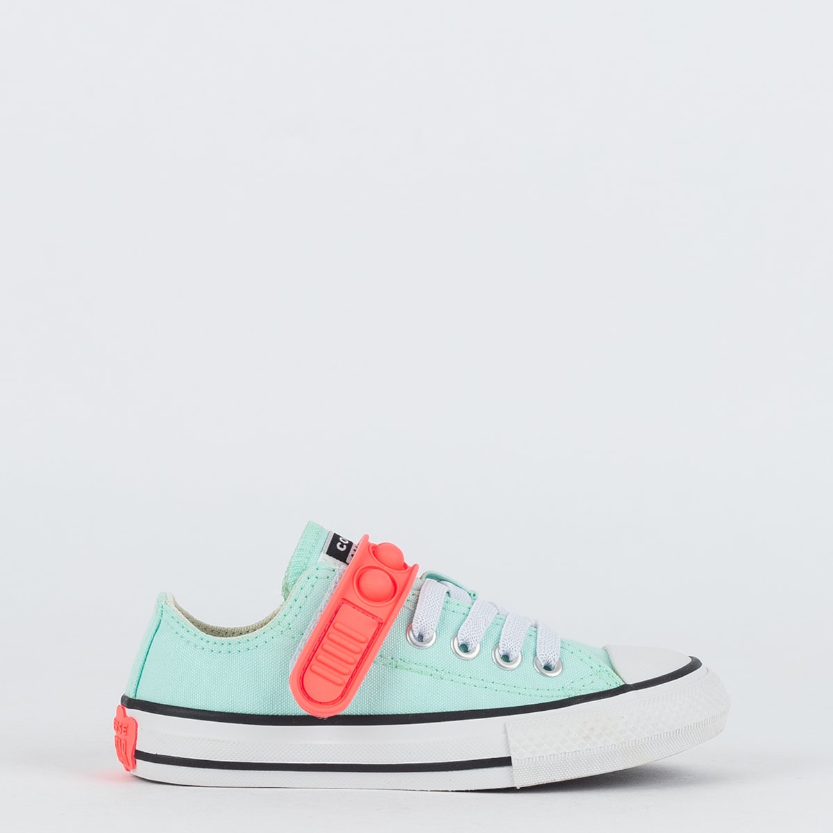 Tênis Converse Kids Chuck Taylor All Star Bubble Strap Ox Verde Agua ...