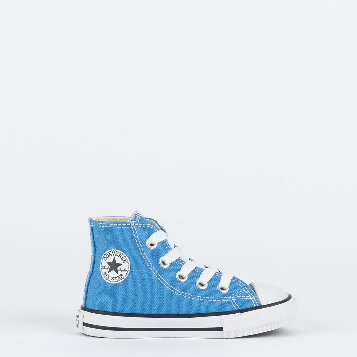 Tênis Converse Kids Chuck Taylor All Star Hi Seasonal Lamacento Azul ...