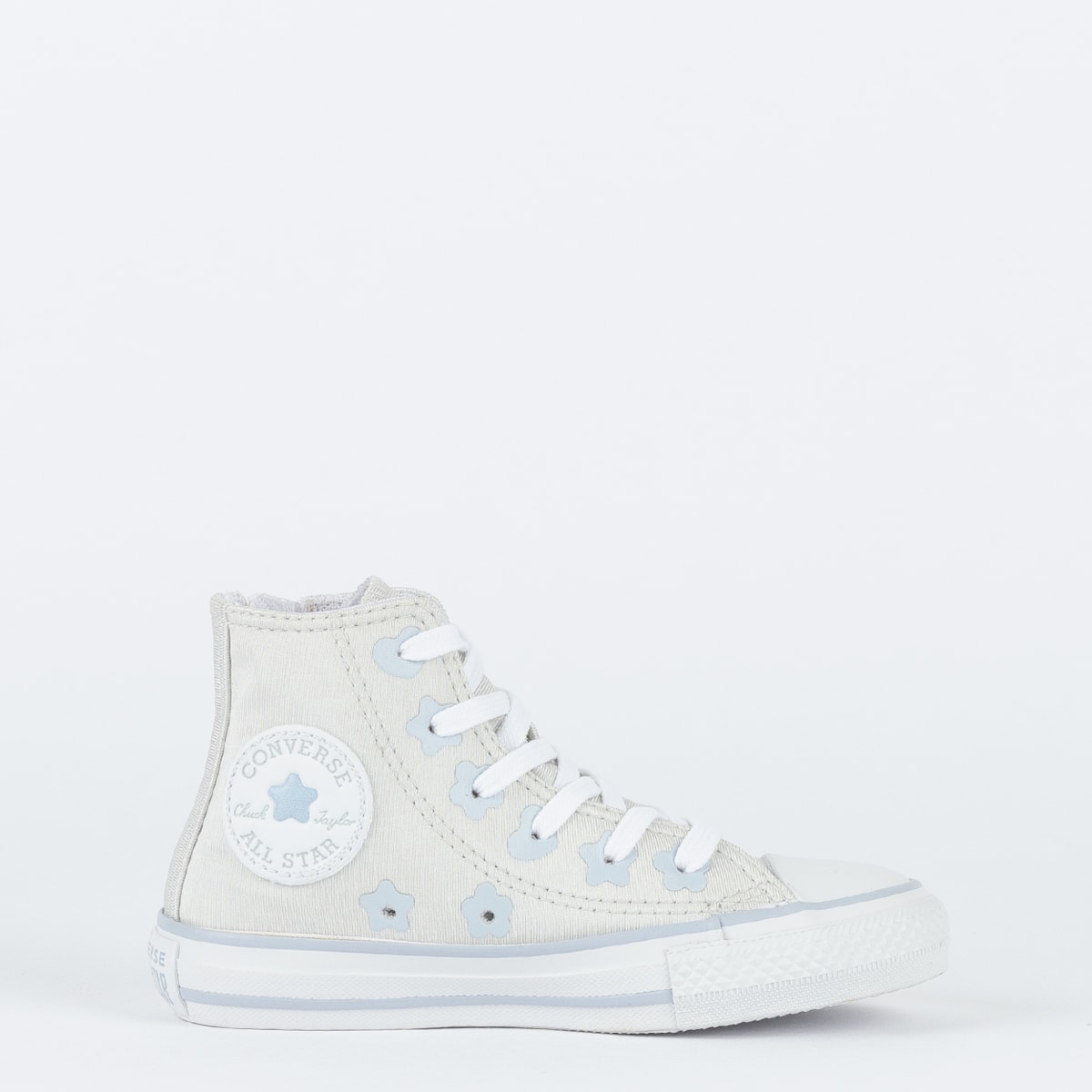 Tênis Converse Kids Chuck Taylor All Star Side Zip Hi Be Dazzling ...